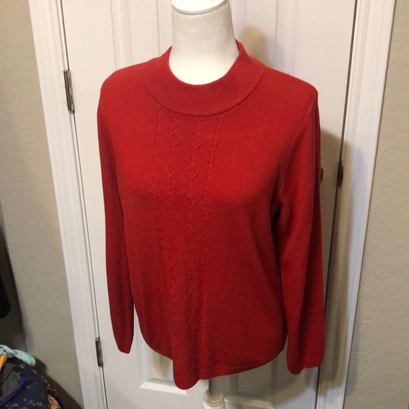Allison Daley | Sweaters | Allison Daley Mock Turtleneck Sweater | Poshmark
